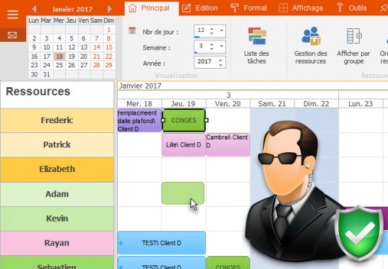 Nouvelle version de Planning Pro 11 - Planning SodeaSoft