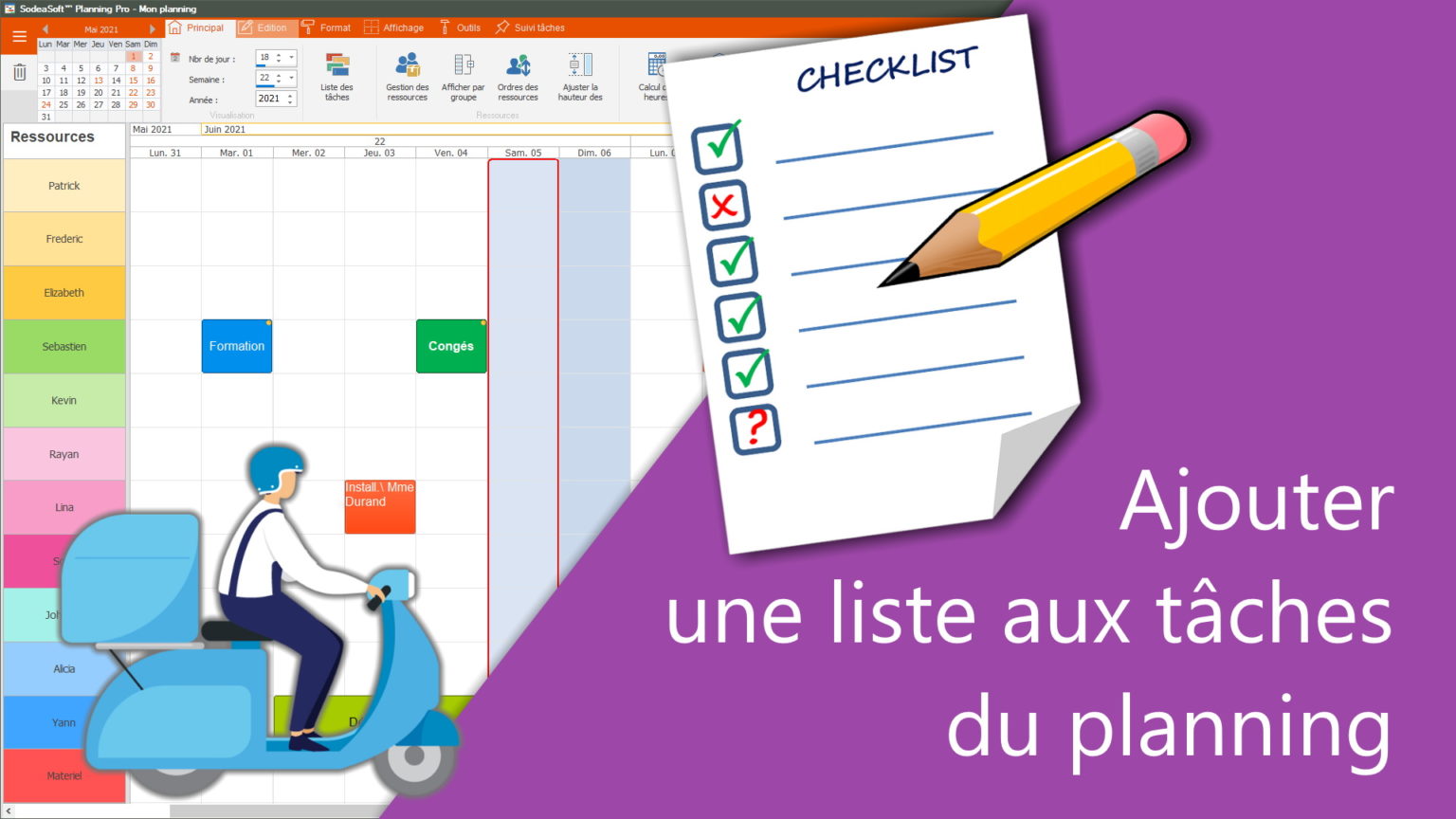 Logiciel Planning Pro
